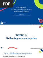 RCOT CDF Pillars and Standards Into CPD Reflection | PDF | Occupational ...