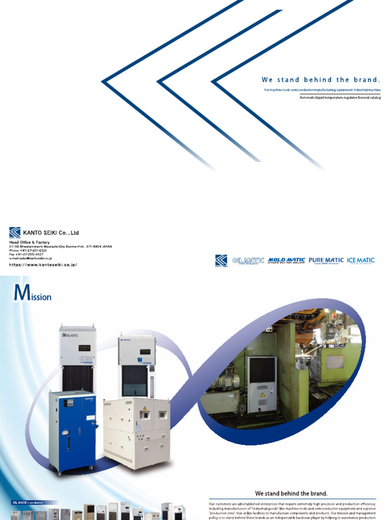 Kanto Seiki Oilmatic Series | PDF Kanto Seiki Oilmatic Series | PDF