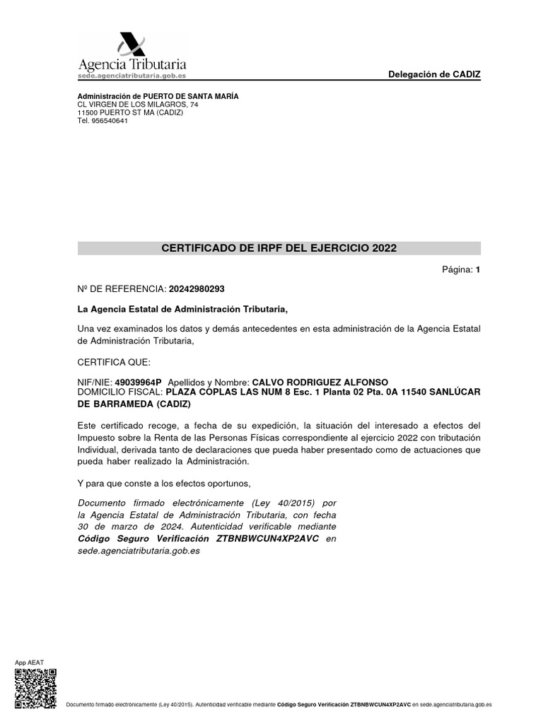 Modelo 100 Declaracion de La Renta | PDF | Impuestos | Finanzas del ...