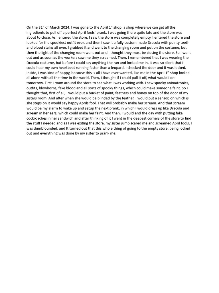 April Fools Special | PDF