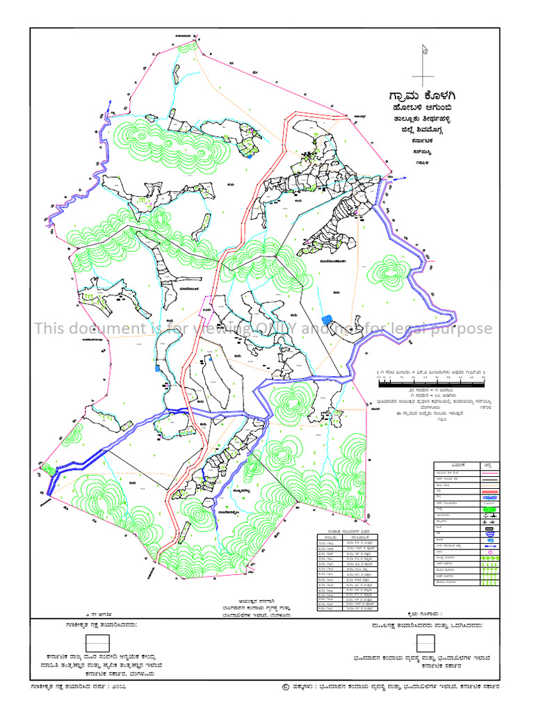 KOLIGI grama nakshe,REVENUE MAPS | PDF