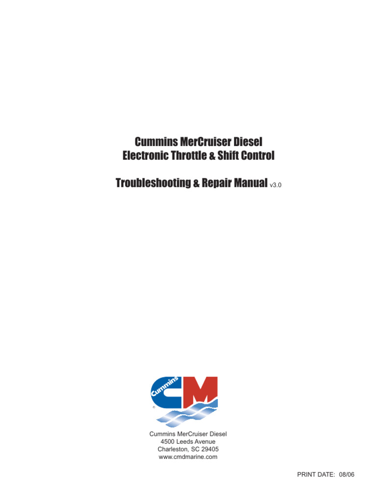 Cummins T&R Manual v3b - FINAL | PDF | Electrical Connector | Fuse ...