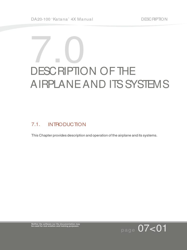 4X DA20-100 MANUAL 7 Systems | PDF