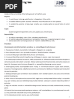 SOP For Pest and Rodent Control Part - 3 | PDF | Pest Control | Pest ...