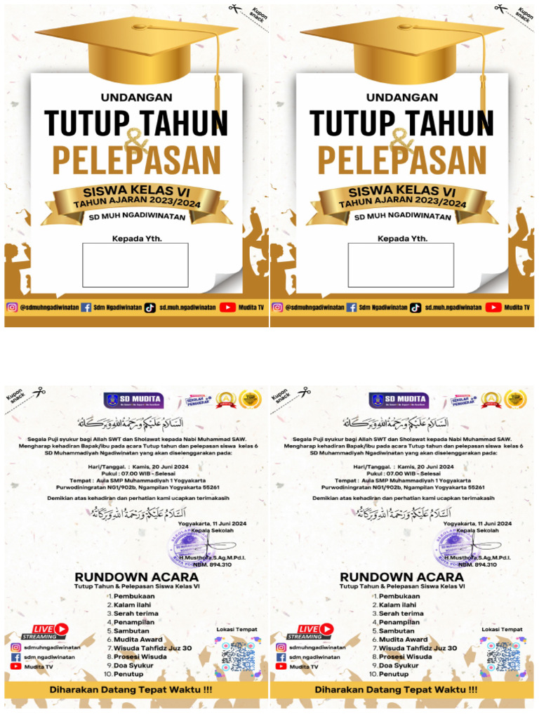 Undangan Wisuda | PDF