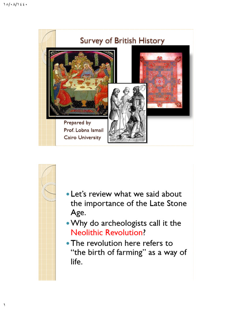 British History: Neolithic to Celtic Ages | PDF | Celts | Celtic Britons