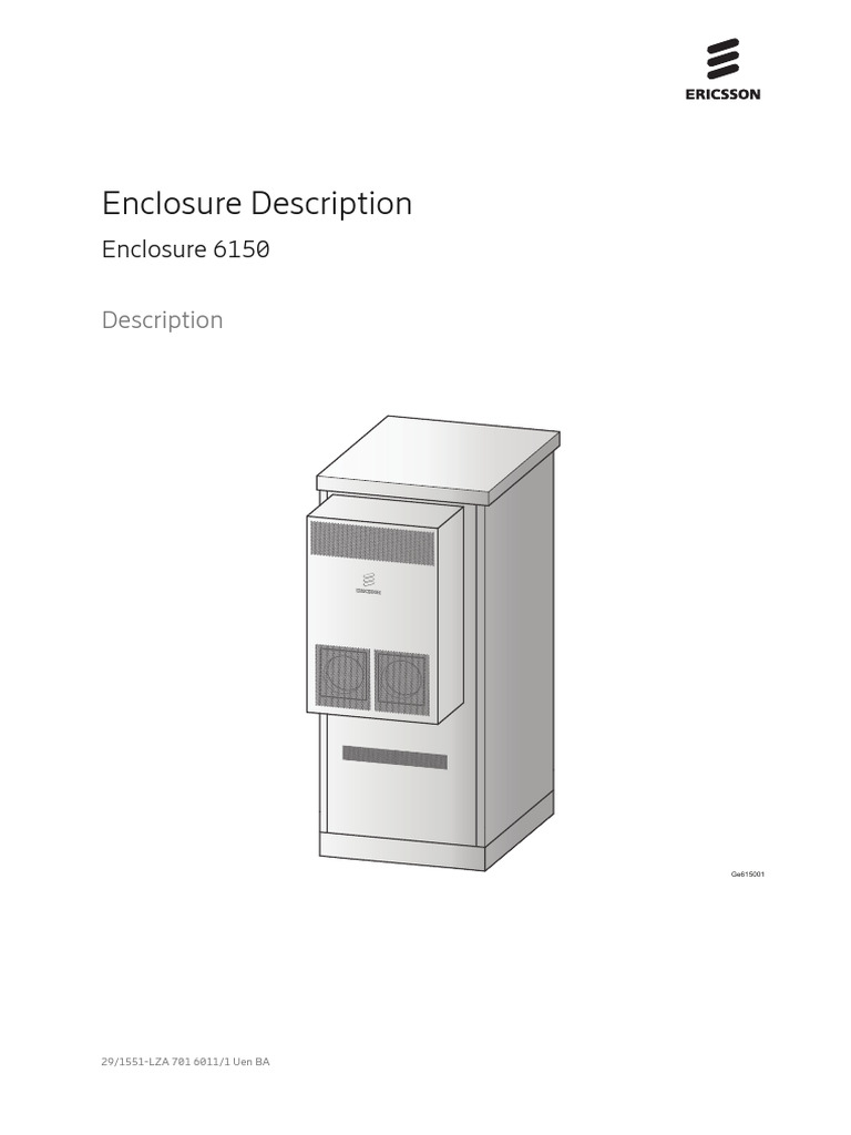 Enclosure 6150 Datasheet | PDF | Manufactured Goods | Computer Engineering