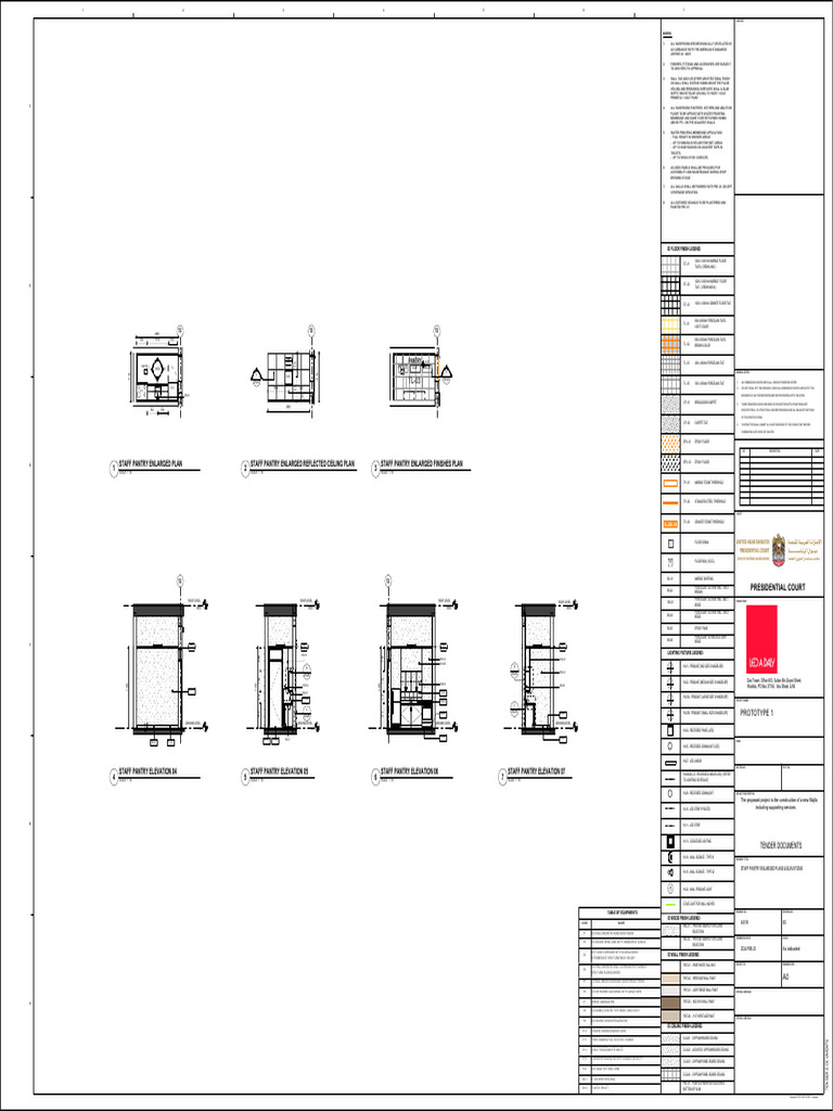A519 - Staff Pantry Enlarged Plans & Elevations | PDF | Tile | Bathroom A519 - Staff Pantry Enlarged Plans & Elevations | PDF | Tile | Bathroom
