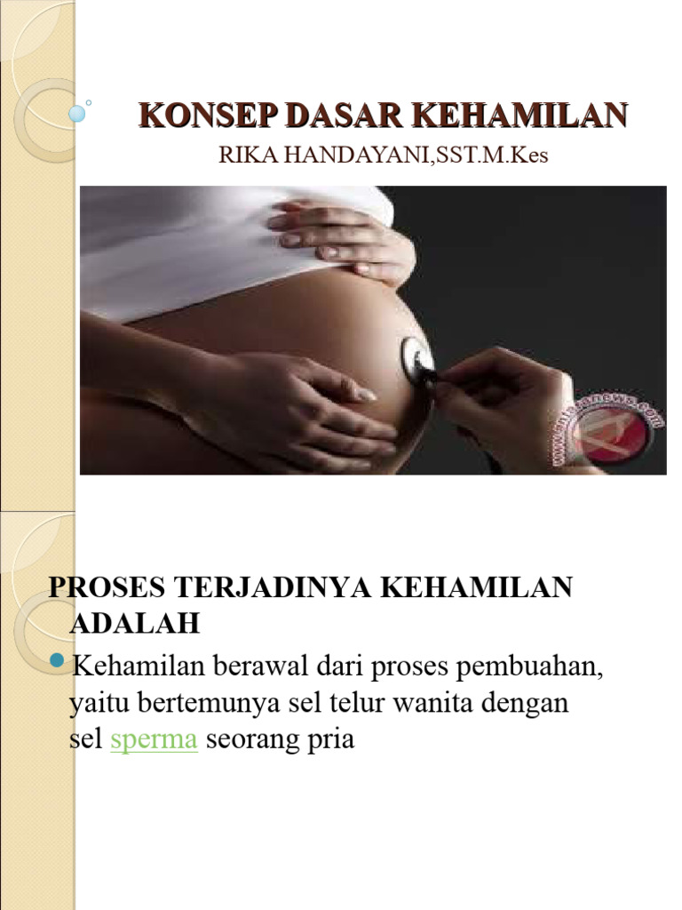 Konsep Dasar Kehamilan | PDF
