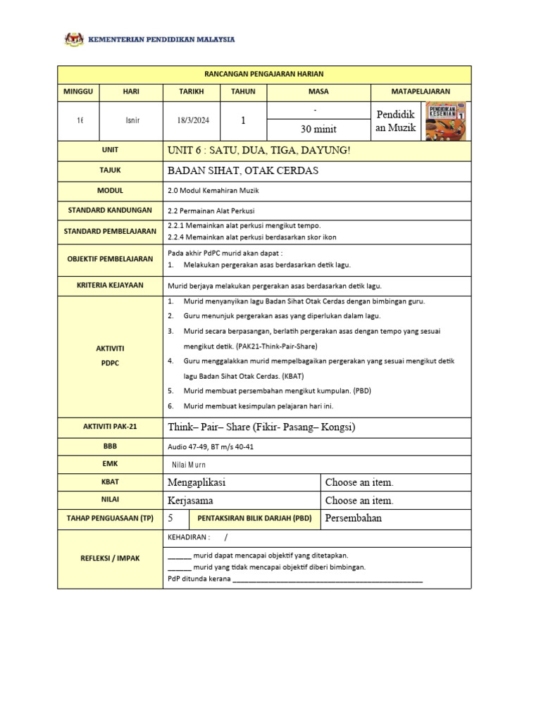 Rph Mz t1 v2 (Minggu 16) | PDF