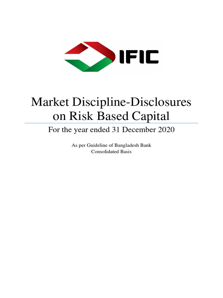 Disclosures On Risk Based Capital (Basel III) - 2020 | PDF | Financial ...