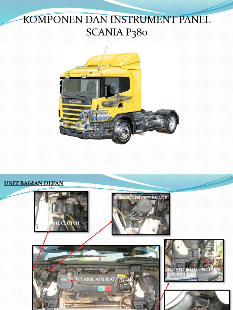 Komponen Scania | PDF | Axle | Steering