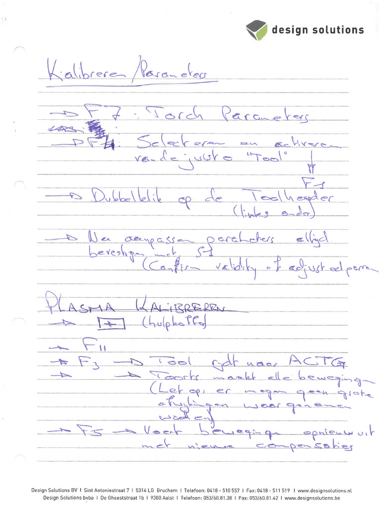 Kalibreren - Parameters | PDF