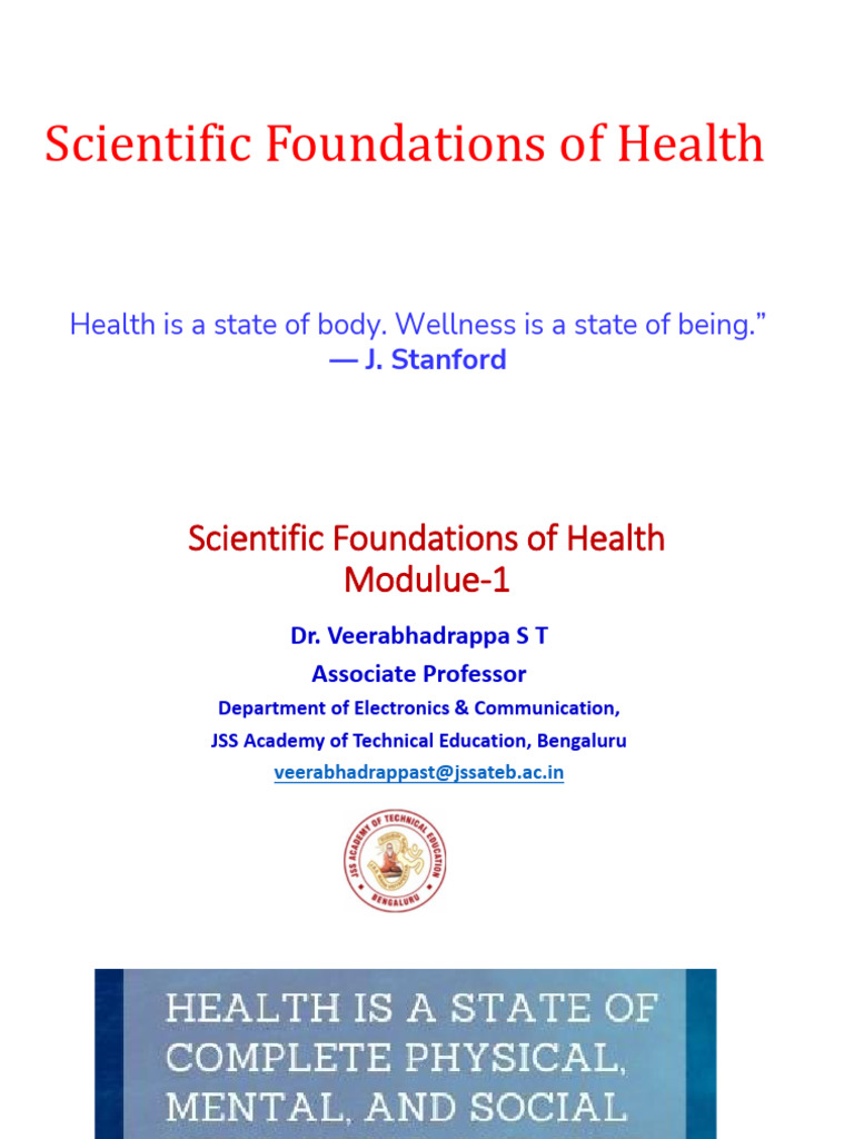 Scientific Foundations of Health | PDF | Mental Disorder | Malnutrition