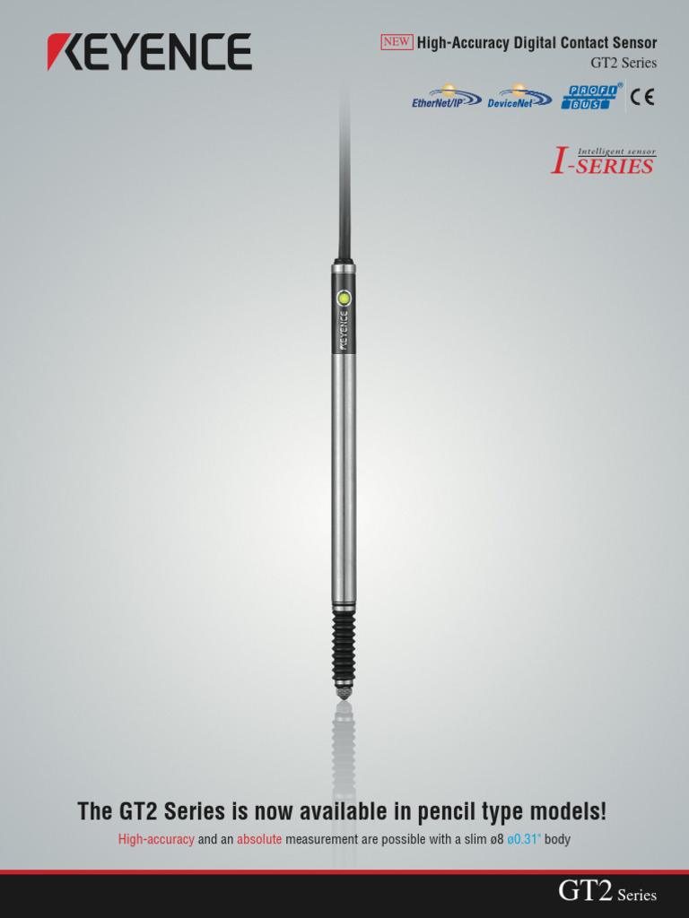 High-Accuracy GT2 Pencil-Type Sensor | PDF | Image Resolution ...