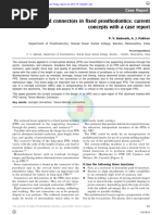 Components and Classification of FPD | PDF | Dentistry Branches