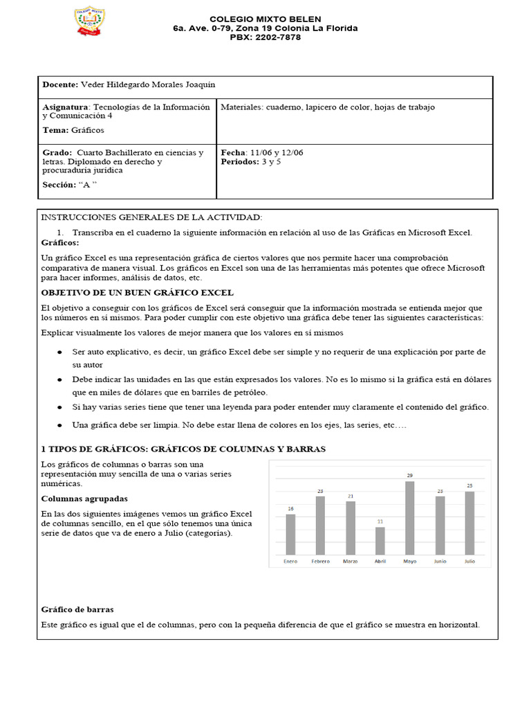 Tarea Compu 6 | PDF | Microsoft Excel | Informática
