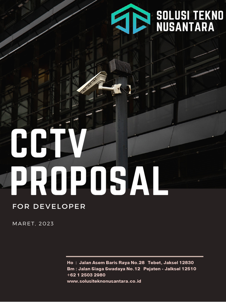 CCTV Proposal | PDF