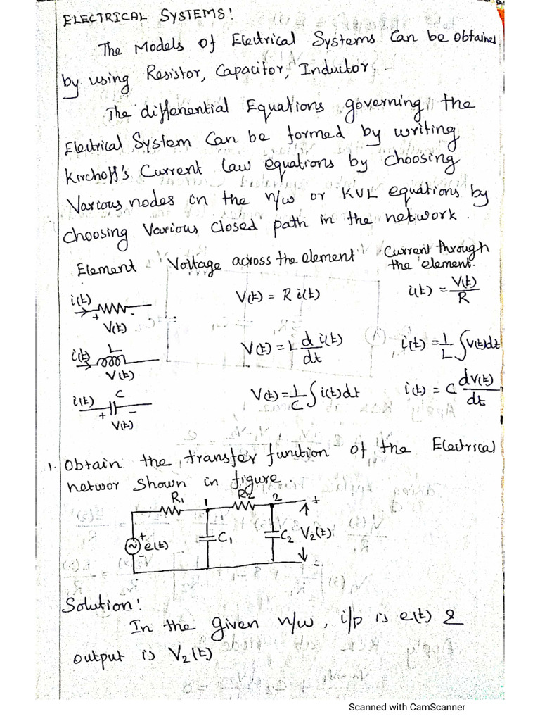 Control Systems Unit 2 | PDF