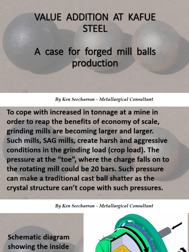 Value Addition at Kafue Steel | PDF | Forging | Mill (Grinding)