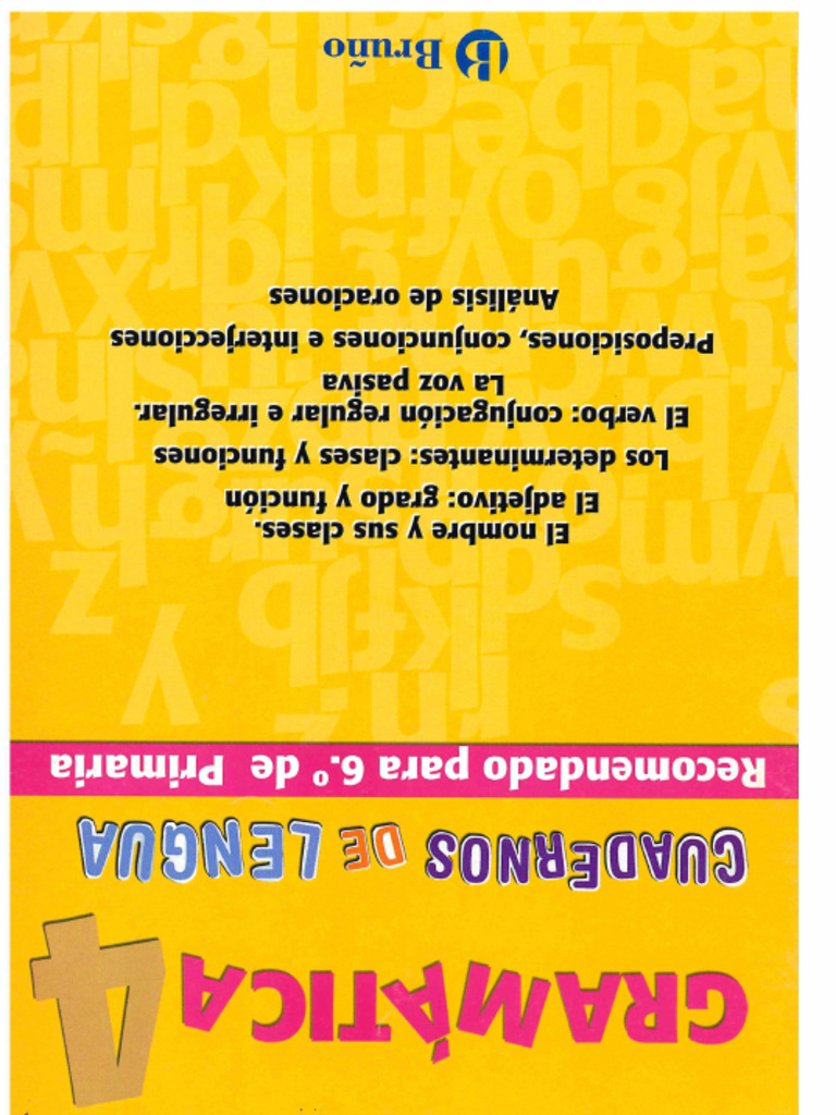 Bruño - Gramática 6primaria | PDF