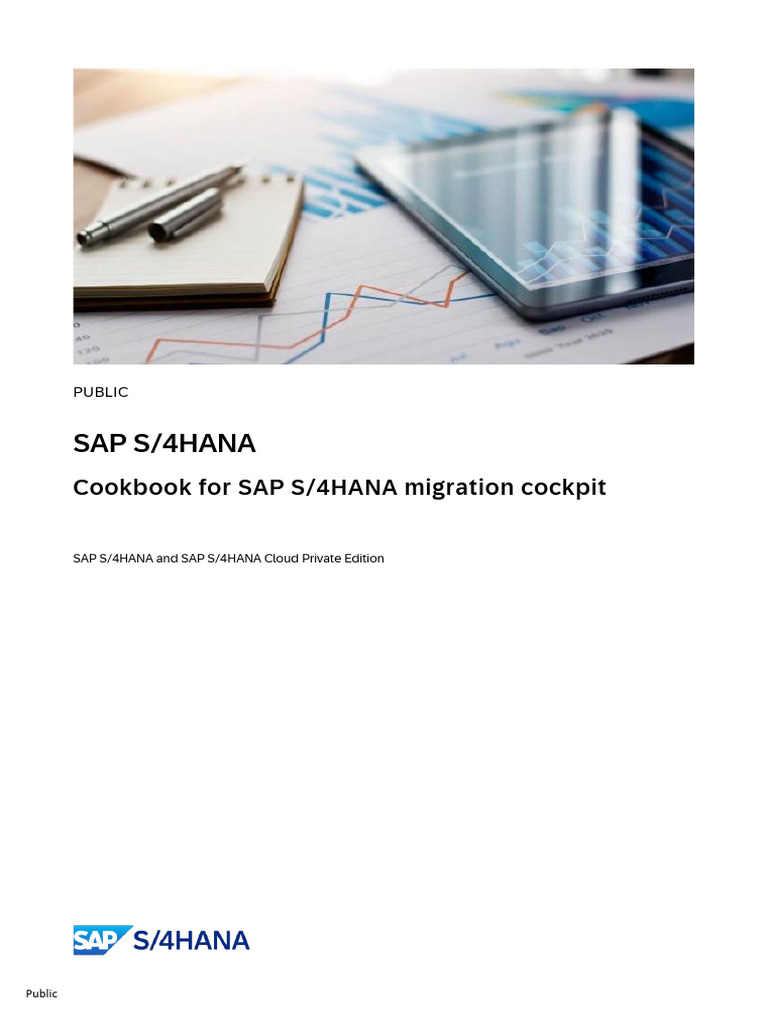 SAP S - 4HANA Migration Cockpit - Cookbook - Private Edition | PDF | Comma Separated Values ...