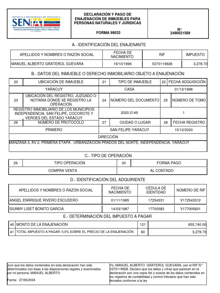 Planilla Forma 33 | PDF | Gobierno