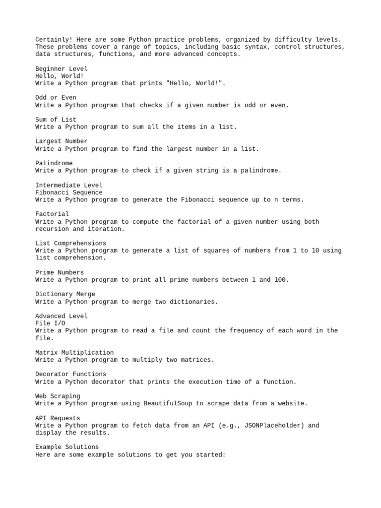 Practice Python Pdf Inheritance Object Oriented Programming Class Computer Programming 