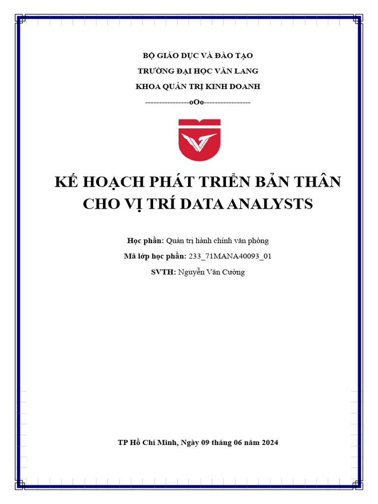 Bài Tập Elearning 1 - Nguyenvancuong | PDF