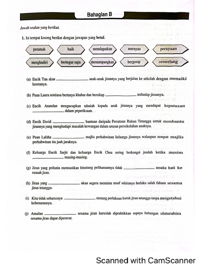 Contoh Soalan Moral Tingkatan 2 | PDF