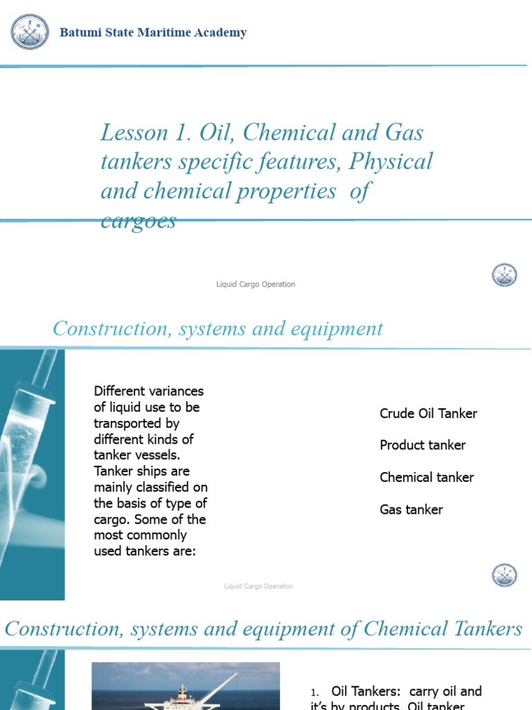 Cargo Operations On Tankers | PDF | Oil Tanker | Petroleum