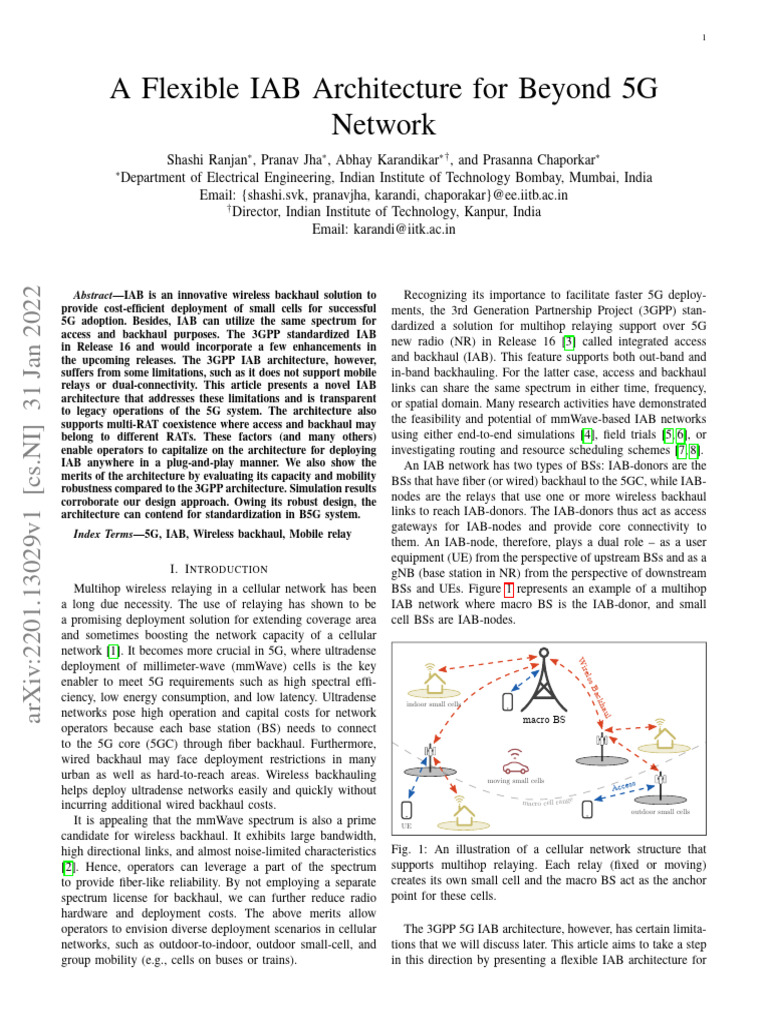 Flexible IAB | PDF | Computer Network | Quality Of Service