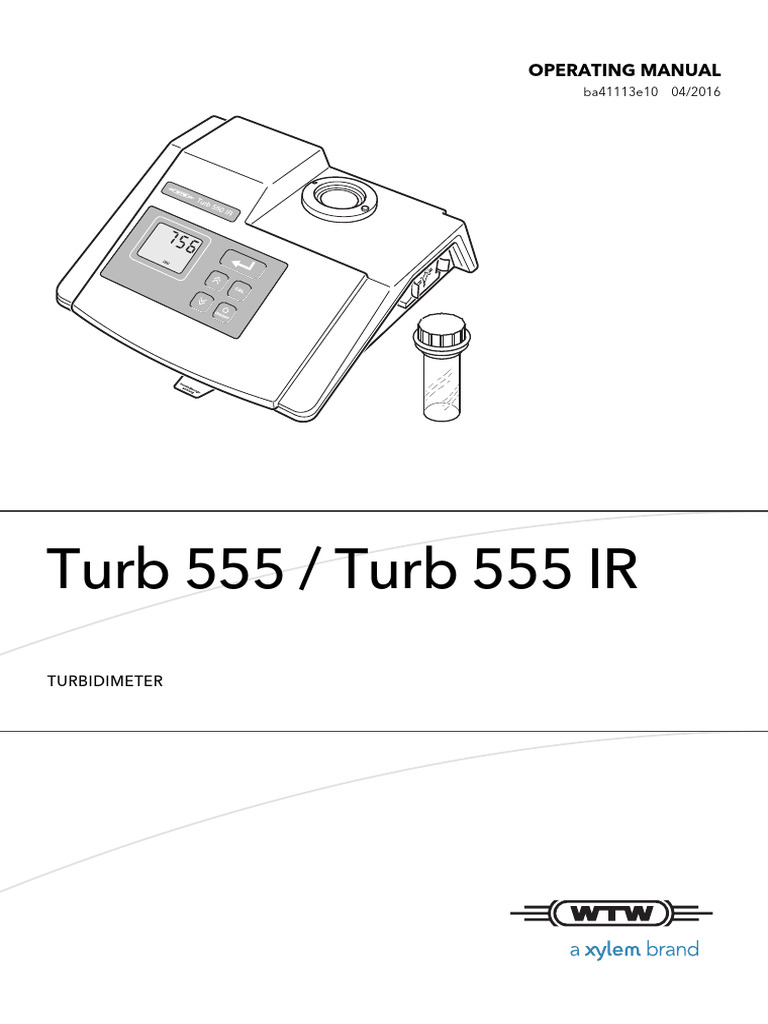 Ba41113e10 Turb 555 IR | PDF | Calibration | Infrared