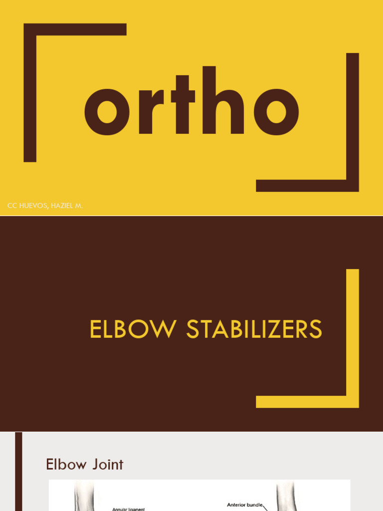 Ortho Basics | Download Free PDF | Hand | Elbow