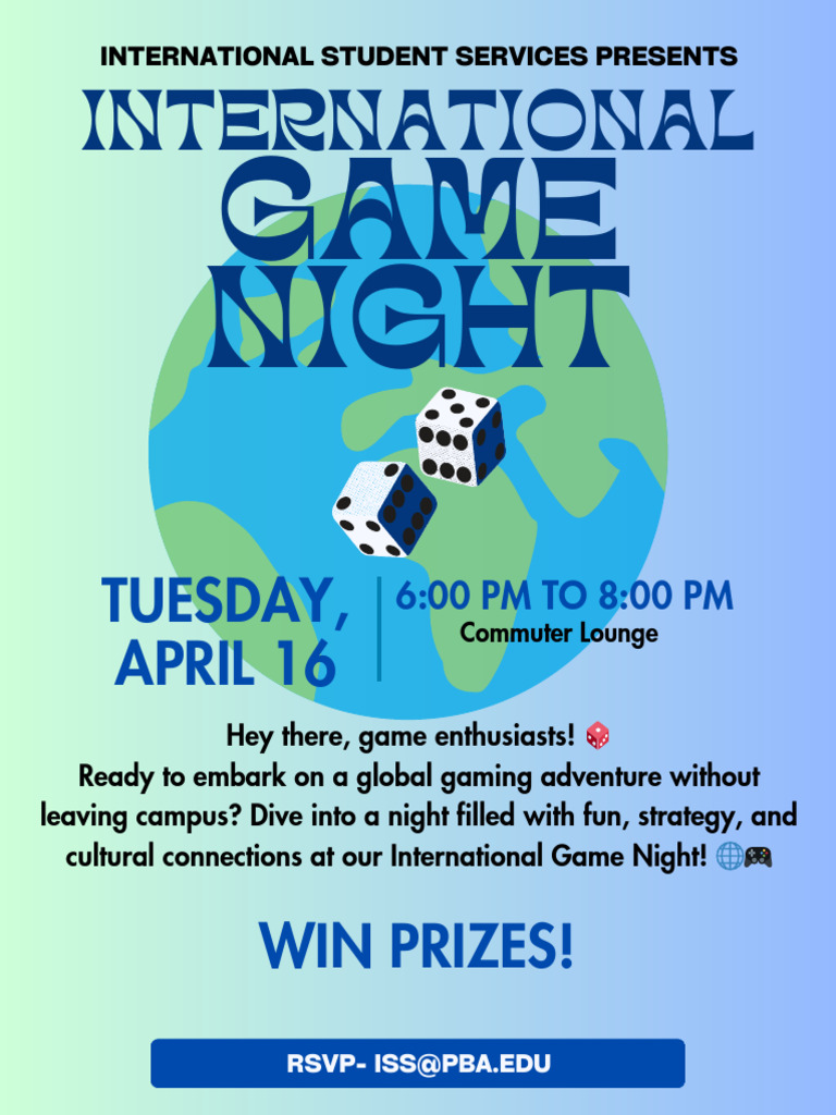 International Game Night Event | PDF | Sports & Recreation | Games ...
