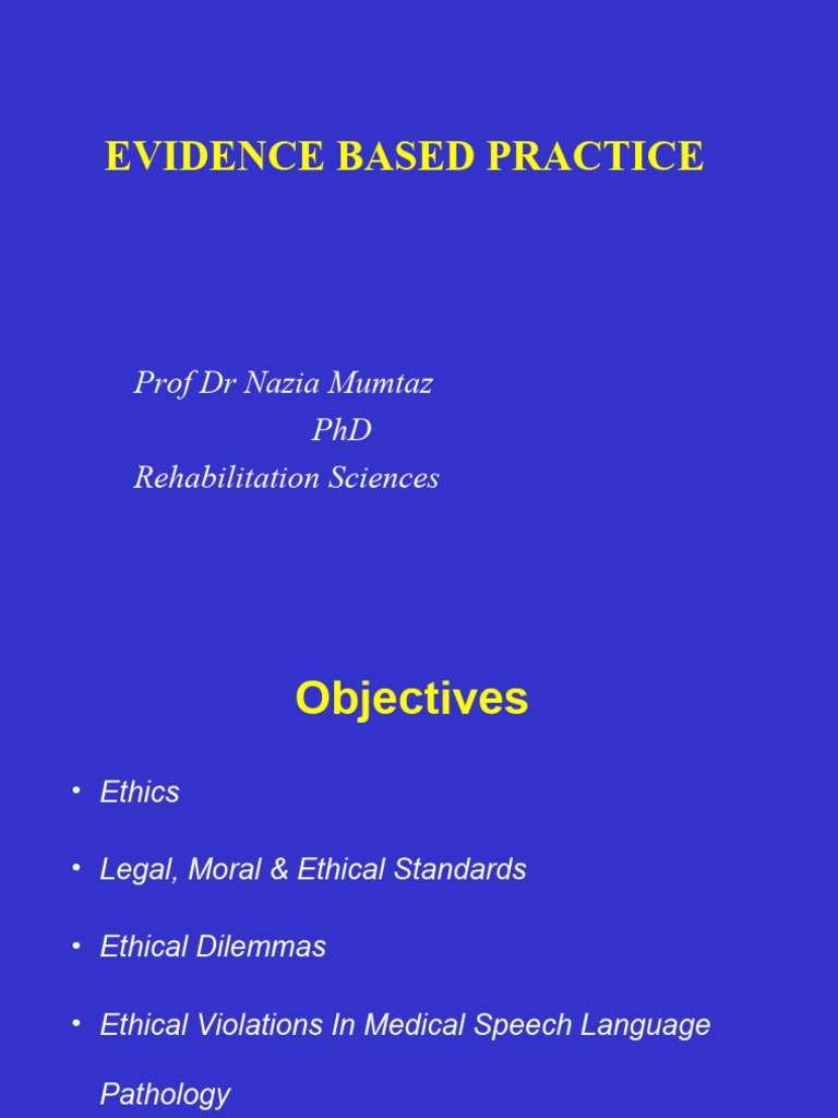 EBP-lec 13 Ethics NRS | PDF | Medical Ethics | Morality