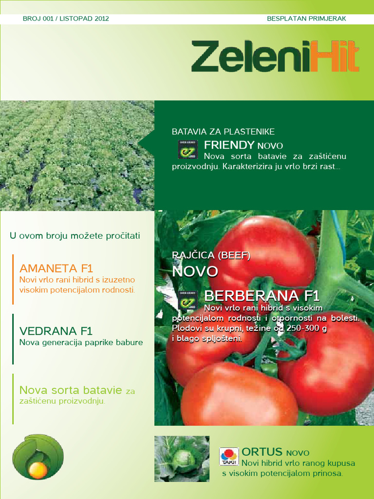 Zeleni-Hit Prospekt | PDF