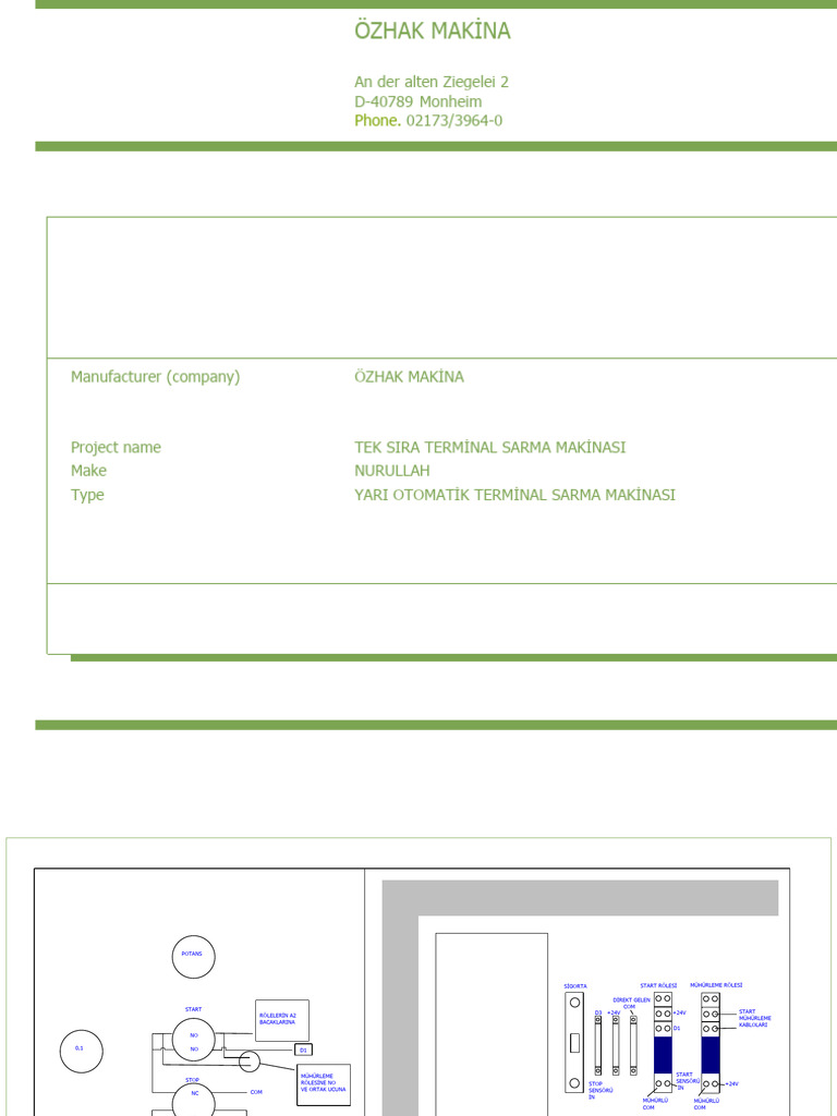 2020 TKS YARI OTOMATİK TEK SIRA TERMINAL SARMA MAKINASI - Kopya | PDF