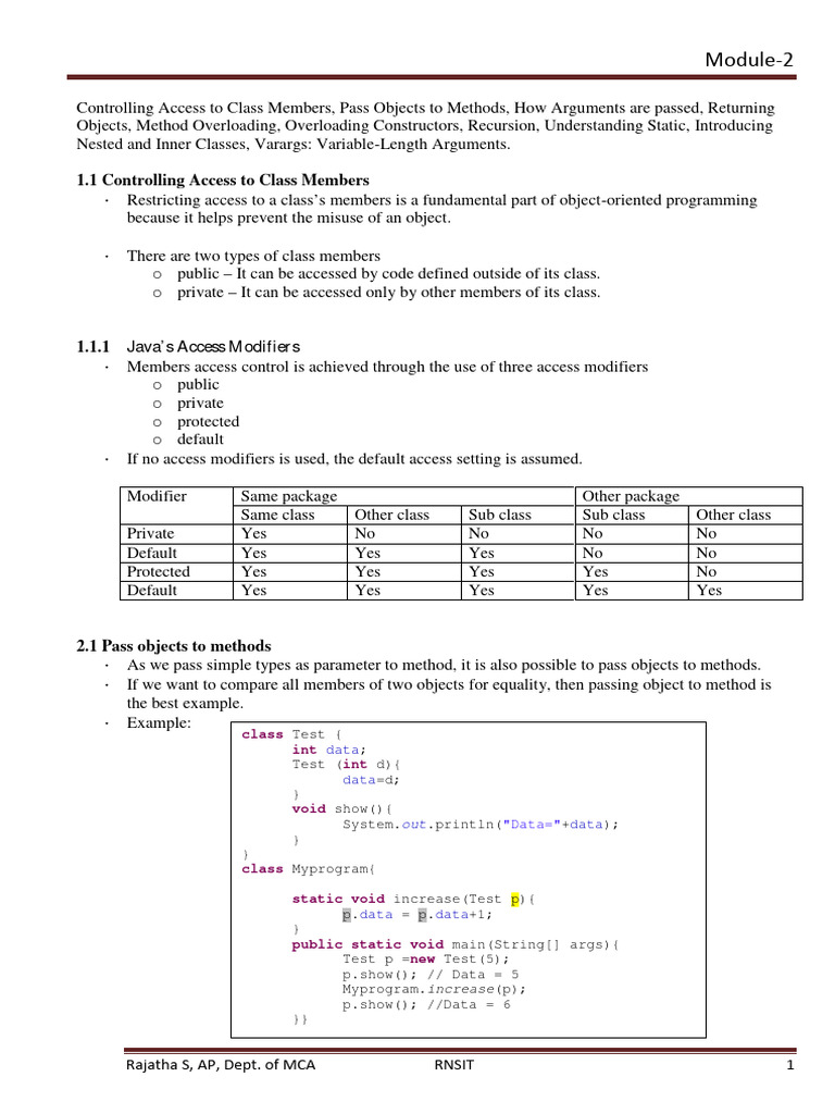 Chapter 1 Pdf Parameter Computer Programming Class Computer Programming