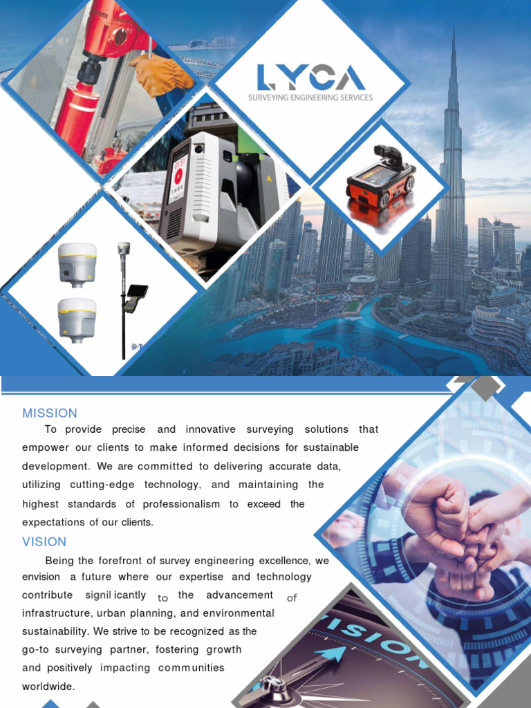 Lyca Survey Specialized in Scanning Coring Survey | PDF | Surveying | Lidar