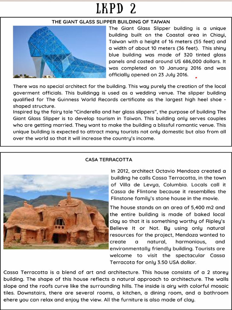 Lkpd Descriptive Reading 2 | PDF