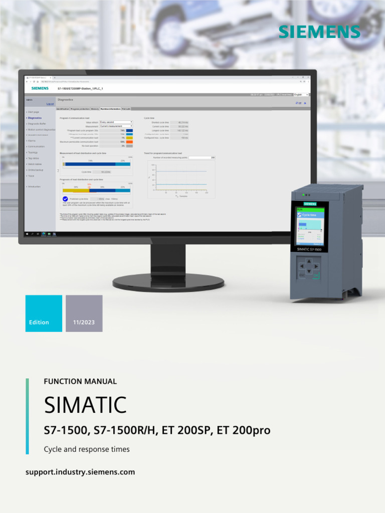 s71500 Cycle and Reaction Times Function Manual en-US en-US | PDF | Central Processing Unit ...