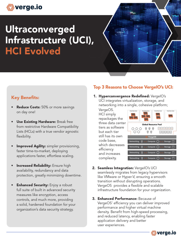 HCI vs. UCI Data Sheet | PDF | Cloud Computing | Security