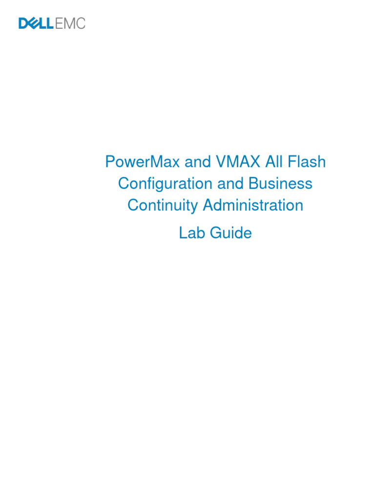 PowerMax CM&BC - Lab Guide - 2022 | PDF | Login | V Mware