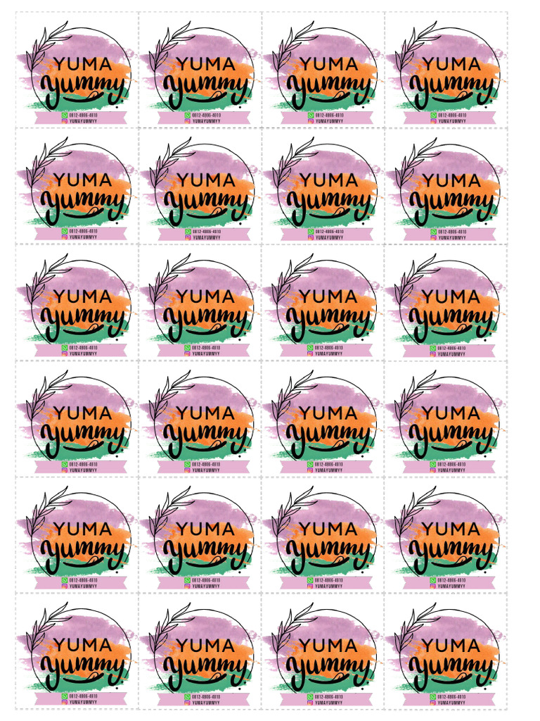 Logo Yuma Yummy Print | PDF