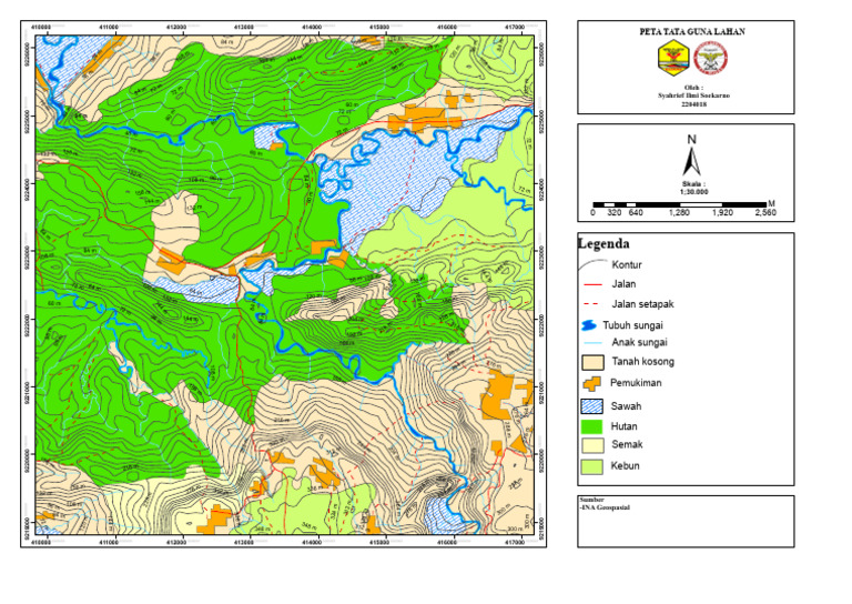 Peta Tata Guna Lahan Ilmi | PDF