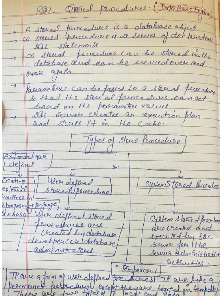 Stored Procedure and Trigger | PDF