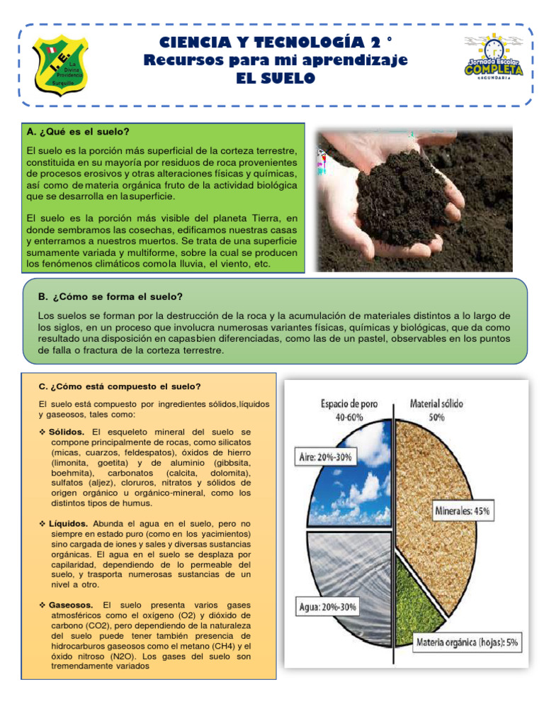 s6 - Recurso CT 2° | PDF | Suelo | Sólido