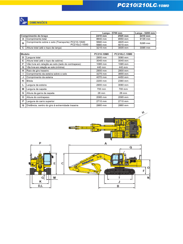 Komatsu PC210 | PDF