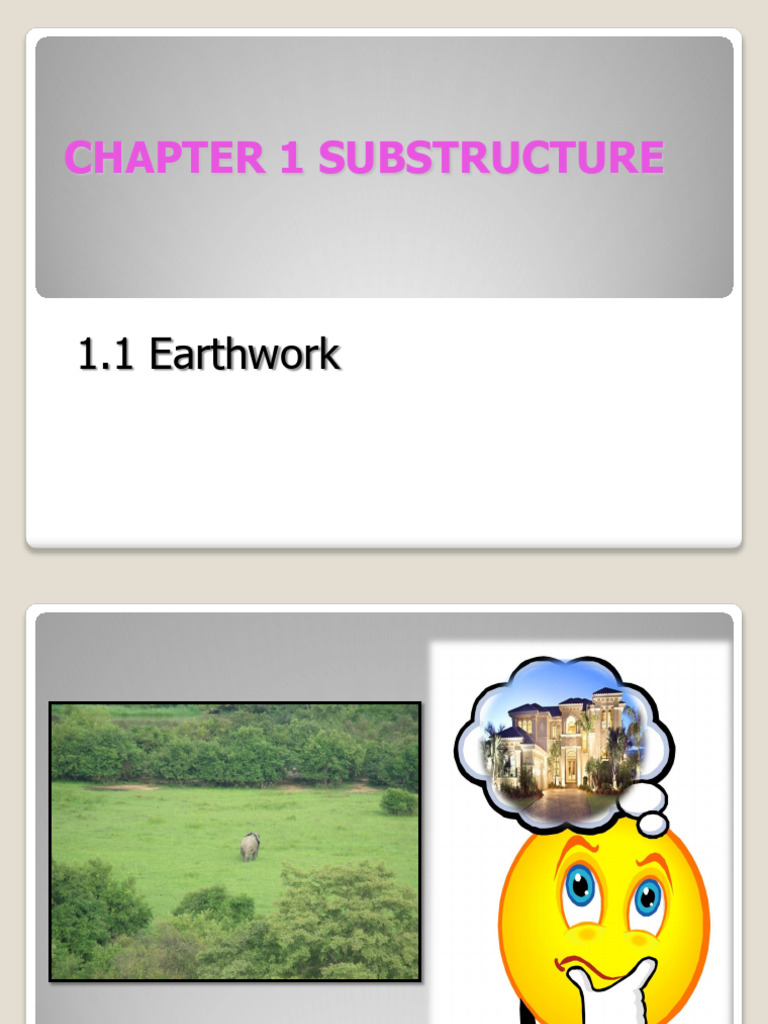 Chapter 1 Part 2 Earthworks | PDF | Earth Sciences | Civil Engineering